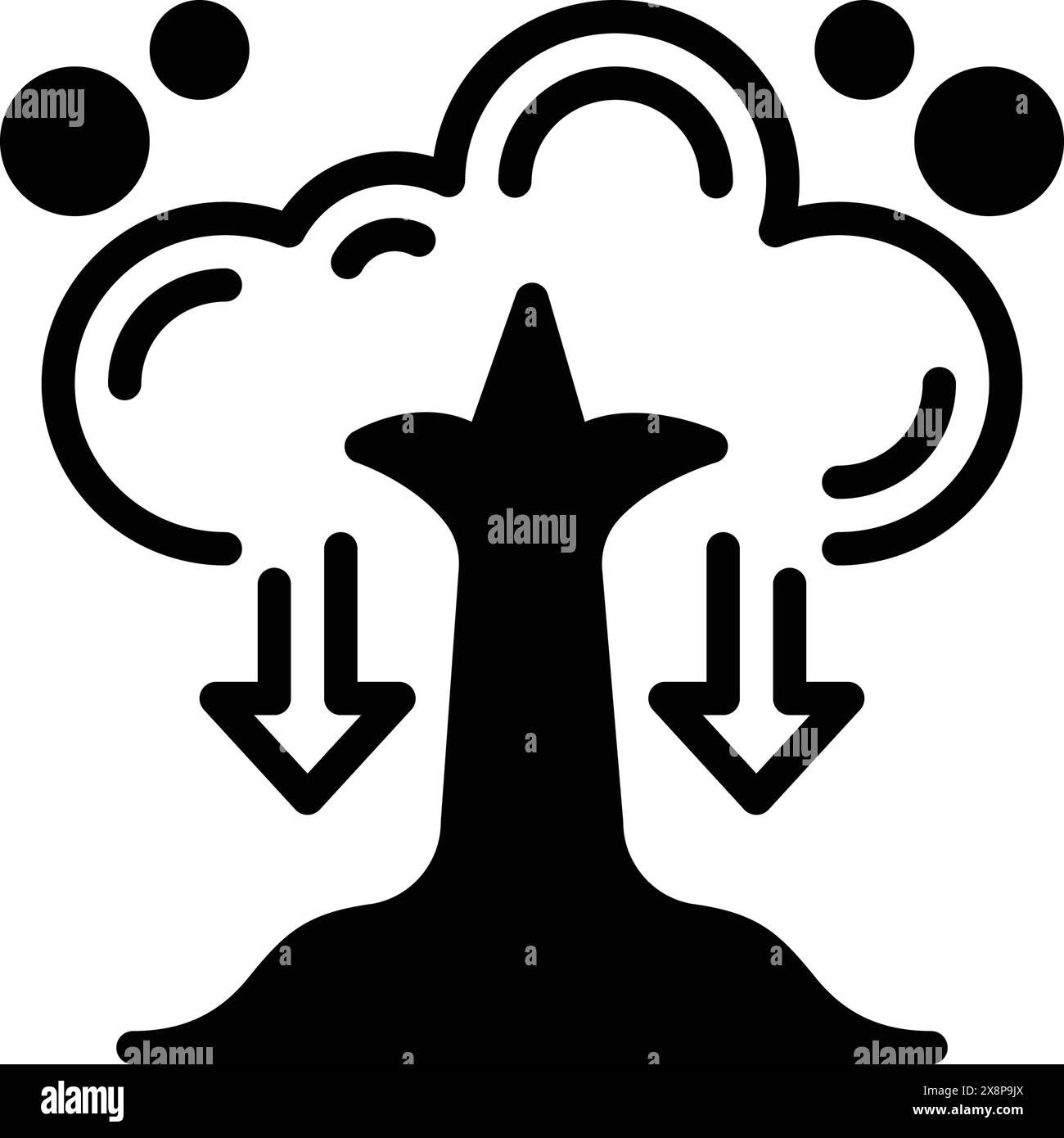 Icon for co2, emission Stock Vector Image & Art - Alamy