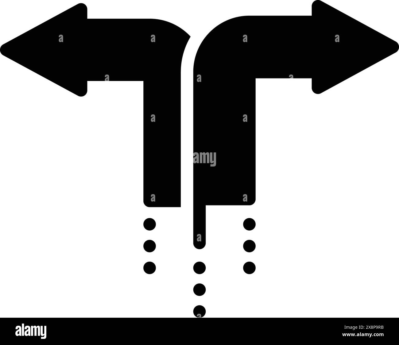 Icon for two way, direction Stock Vector Image & Art - Alamy