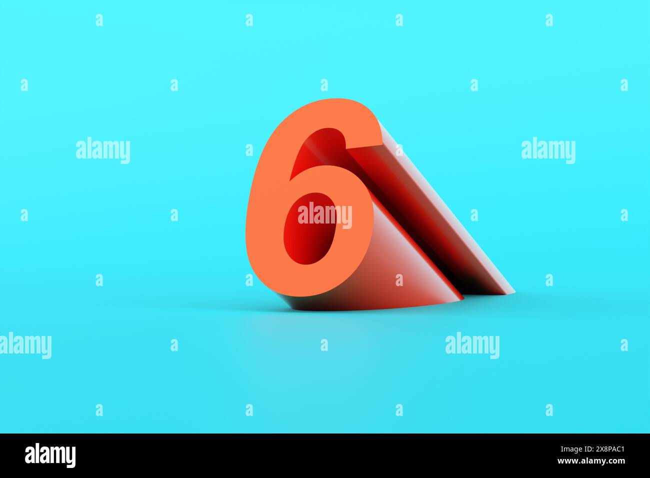 Number 6 logo hi-res stock photography and images - Alamy