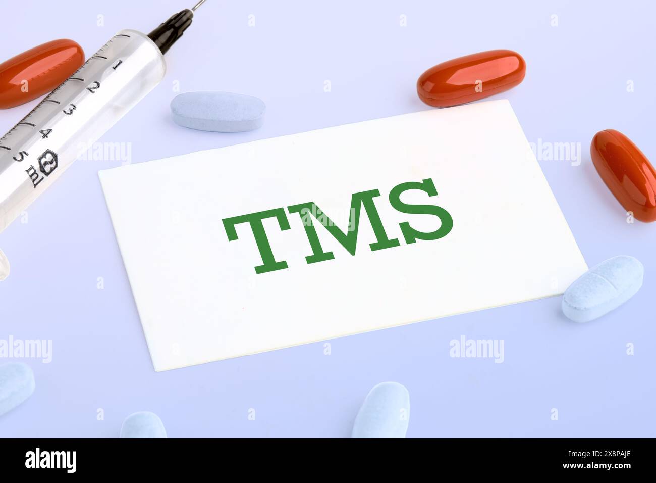 The acronym TMS transportation management system. Written on the ...
