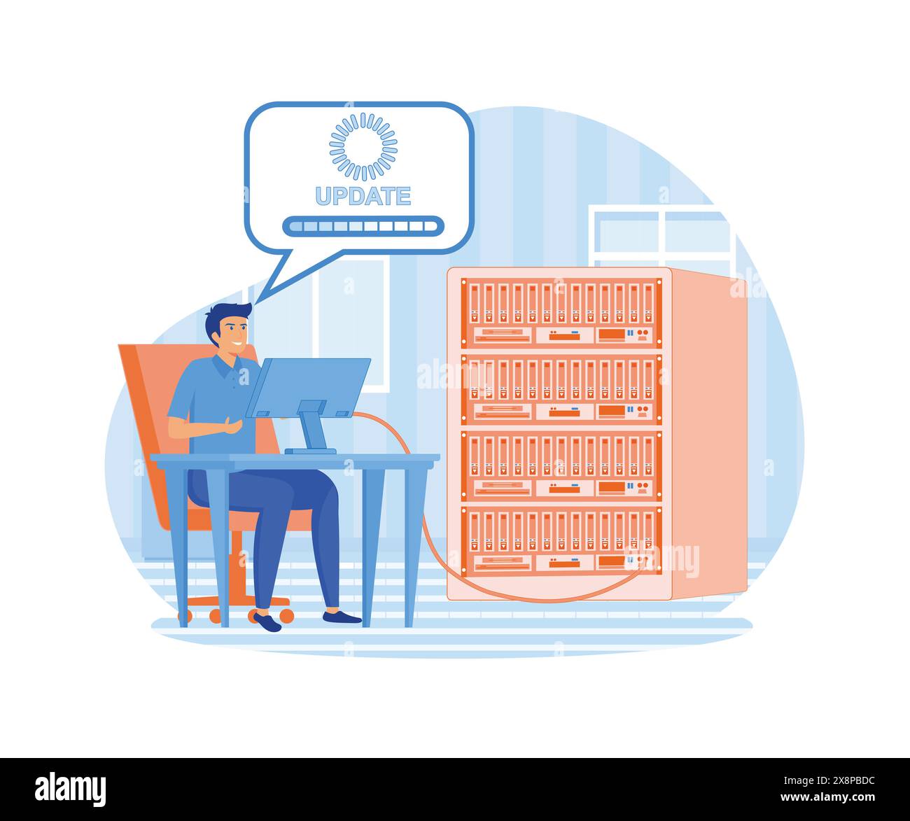 Cable rack Stock Vector Images - Alamy