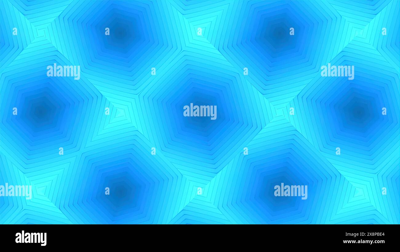 Background with moving pattern in squares and geometric depth. Motion ...