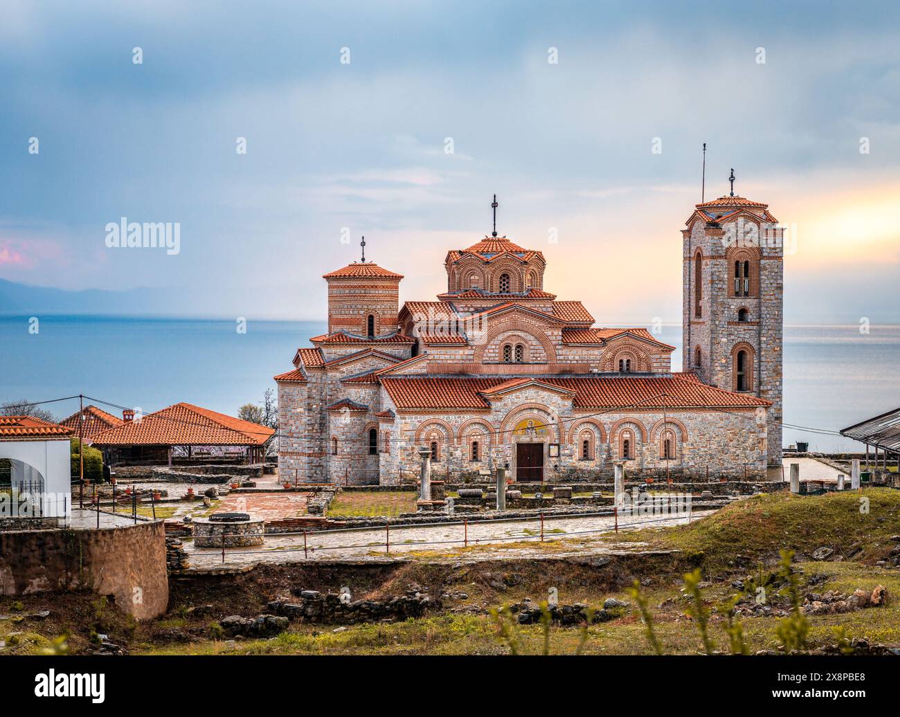 The Church of Saints Clement and Panteleimon, a Byzantine church ...