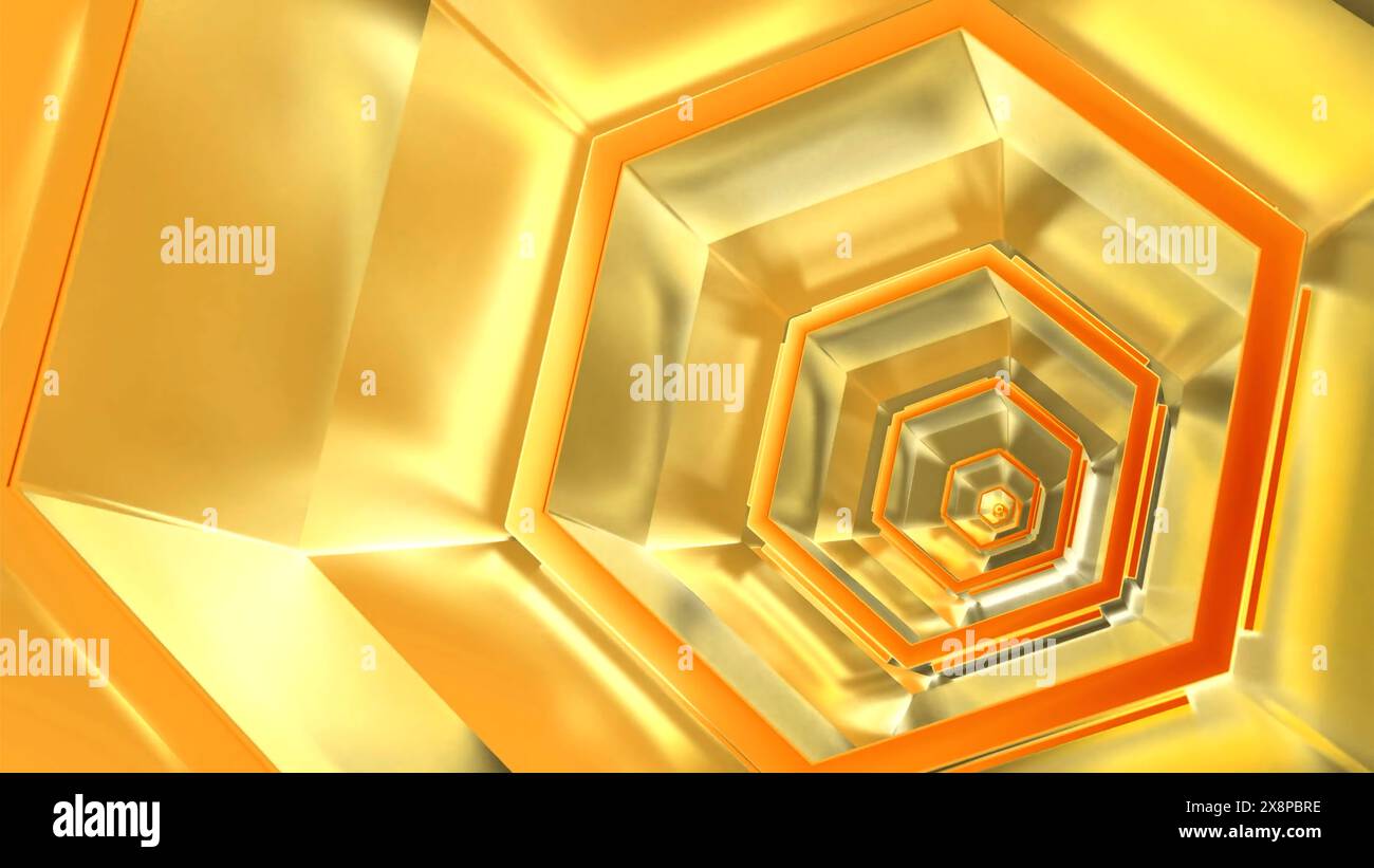 Animation hexagon shaped design in hi-res stock photography and images ...