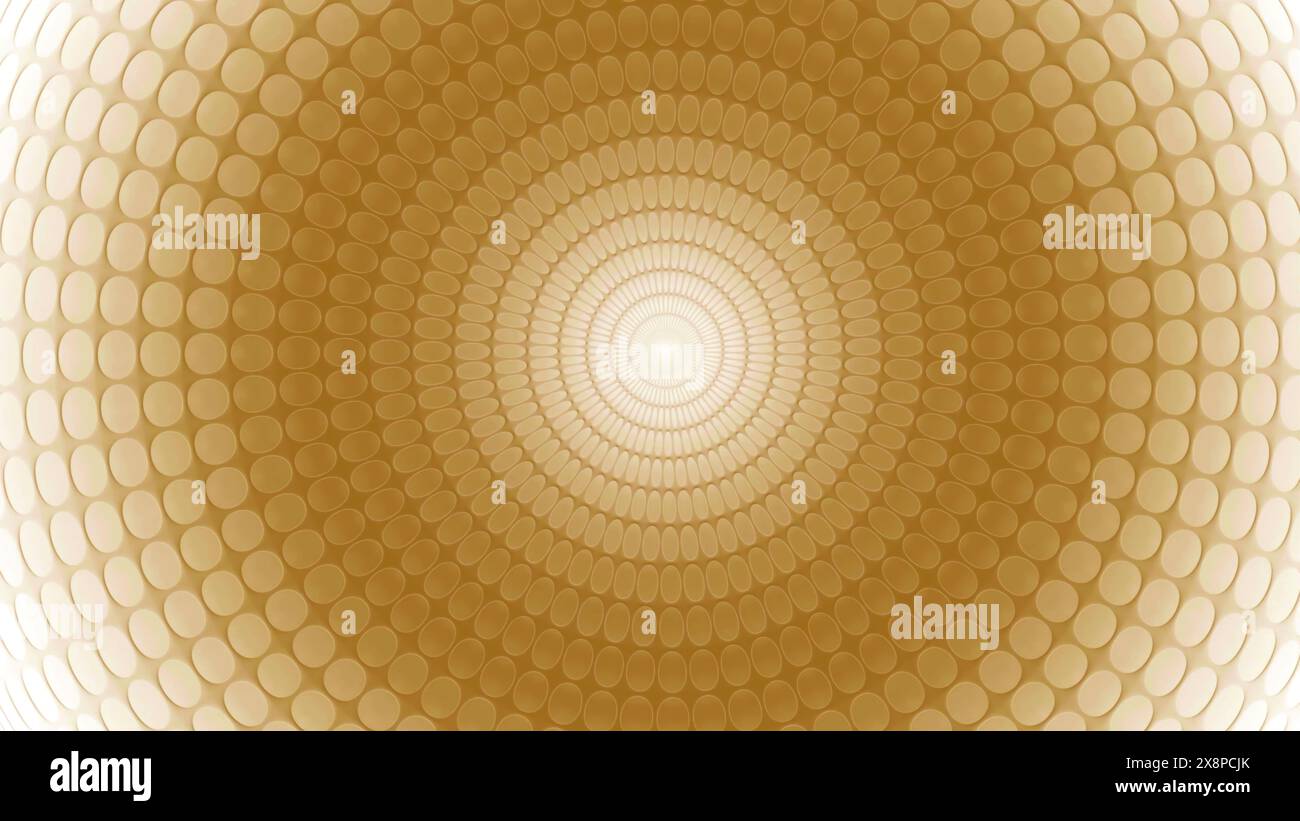 Animation Of Rotating Concentric Circles With Hypnotic Effect Motion Abstract Geometric