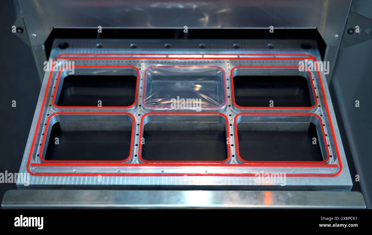 Automatic process cottage cheese manufacturing hi-res stock photography ...