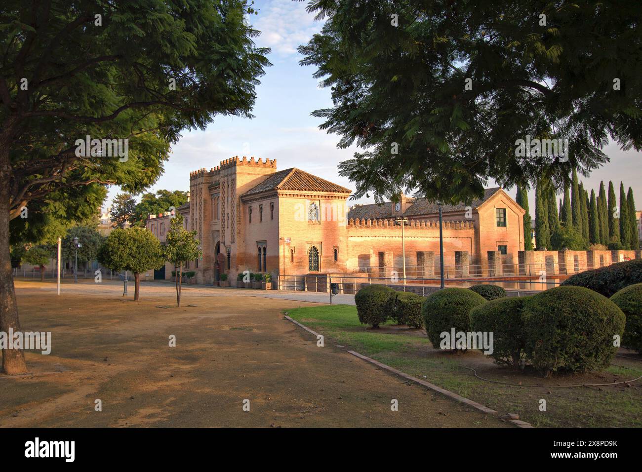 Buhaira palace and gardens in the Sevillian neighborhood of the same ...