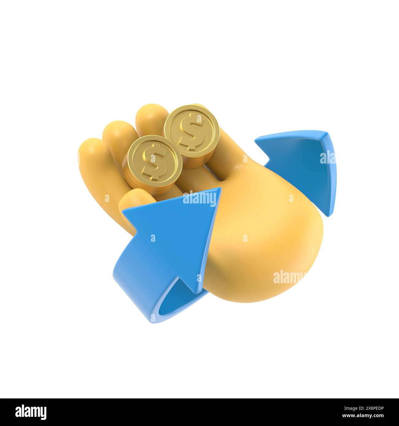 Cartoon character dollar sign hi-res stock photography and images - Alamy