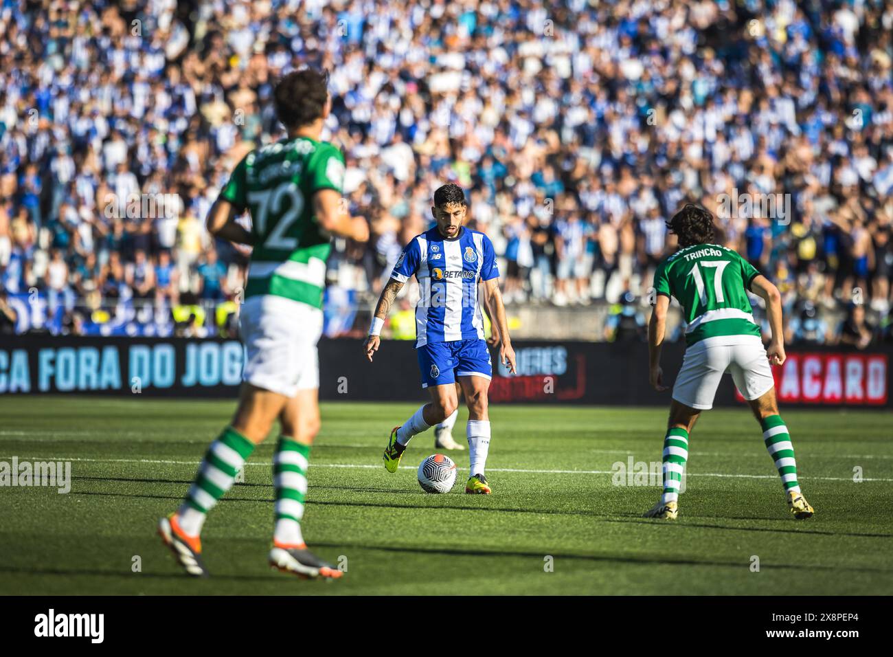 Oeiras Portugal 26th May 2024 Alan Varela Of Fc Porto In Action