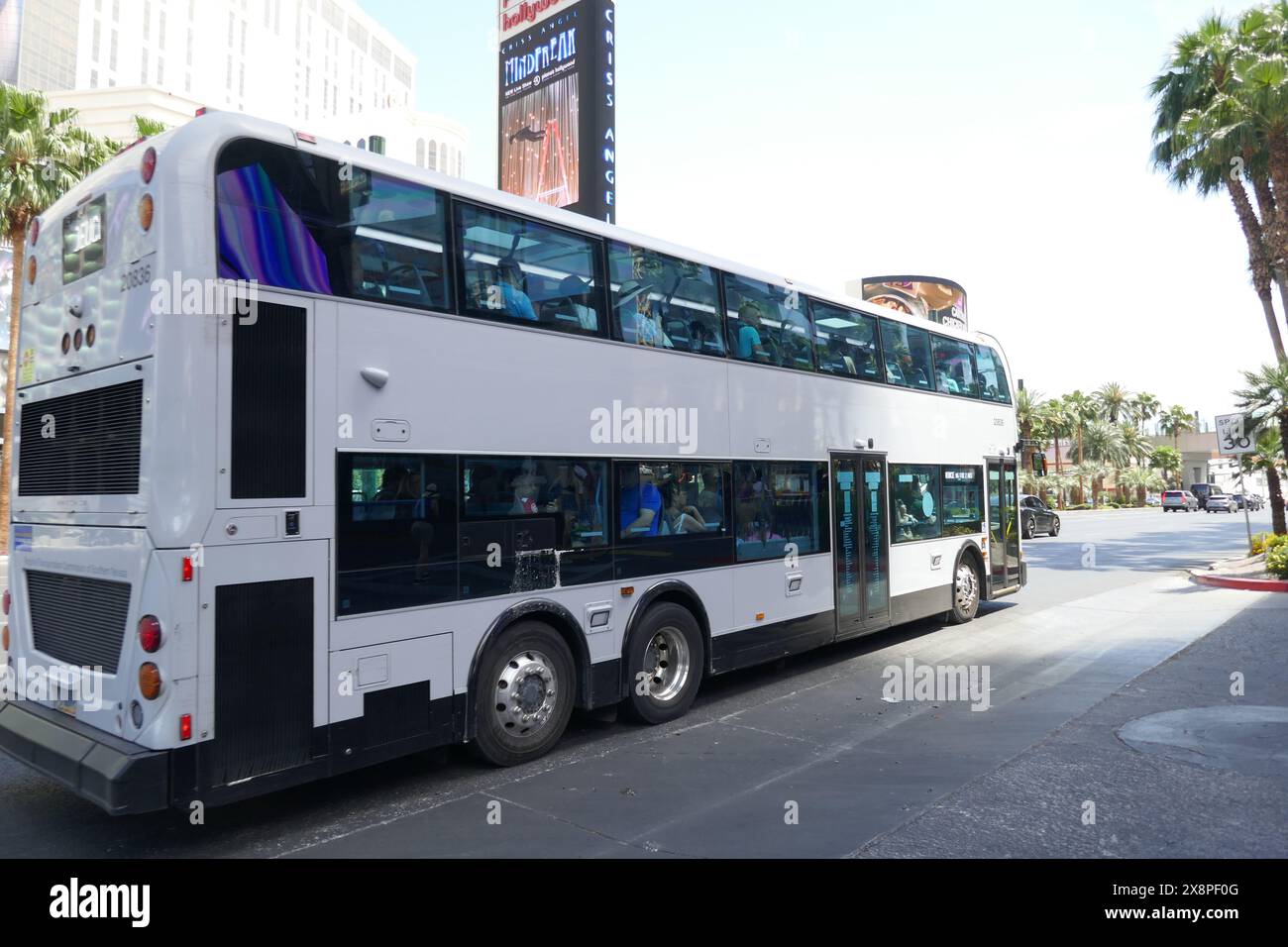 Las Vegas, Nevada, USA 15th May 2024 Deuce Bus on Las Vegas Blvd, Las ...