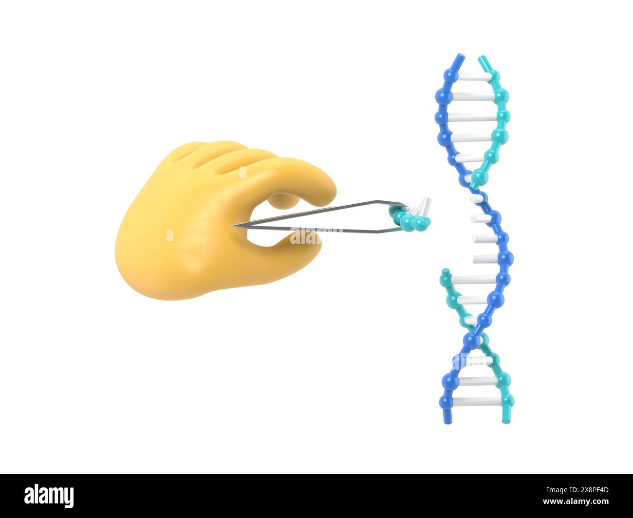 Dna molecule cartoon hi-res stock photography and images - Alamy