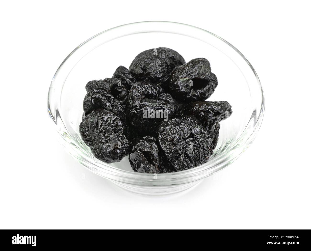 Dried prune isolated on white background. Dried plum - prunes isolated ...