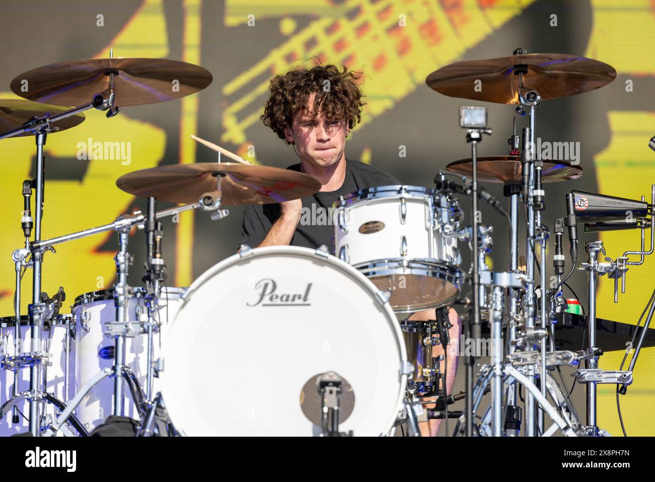 Napa, USA. 26th May, 2024. Brandon Pertzborn of The Offspring during ...