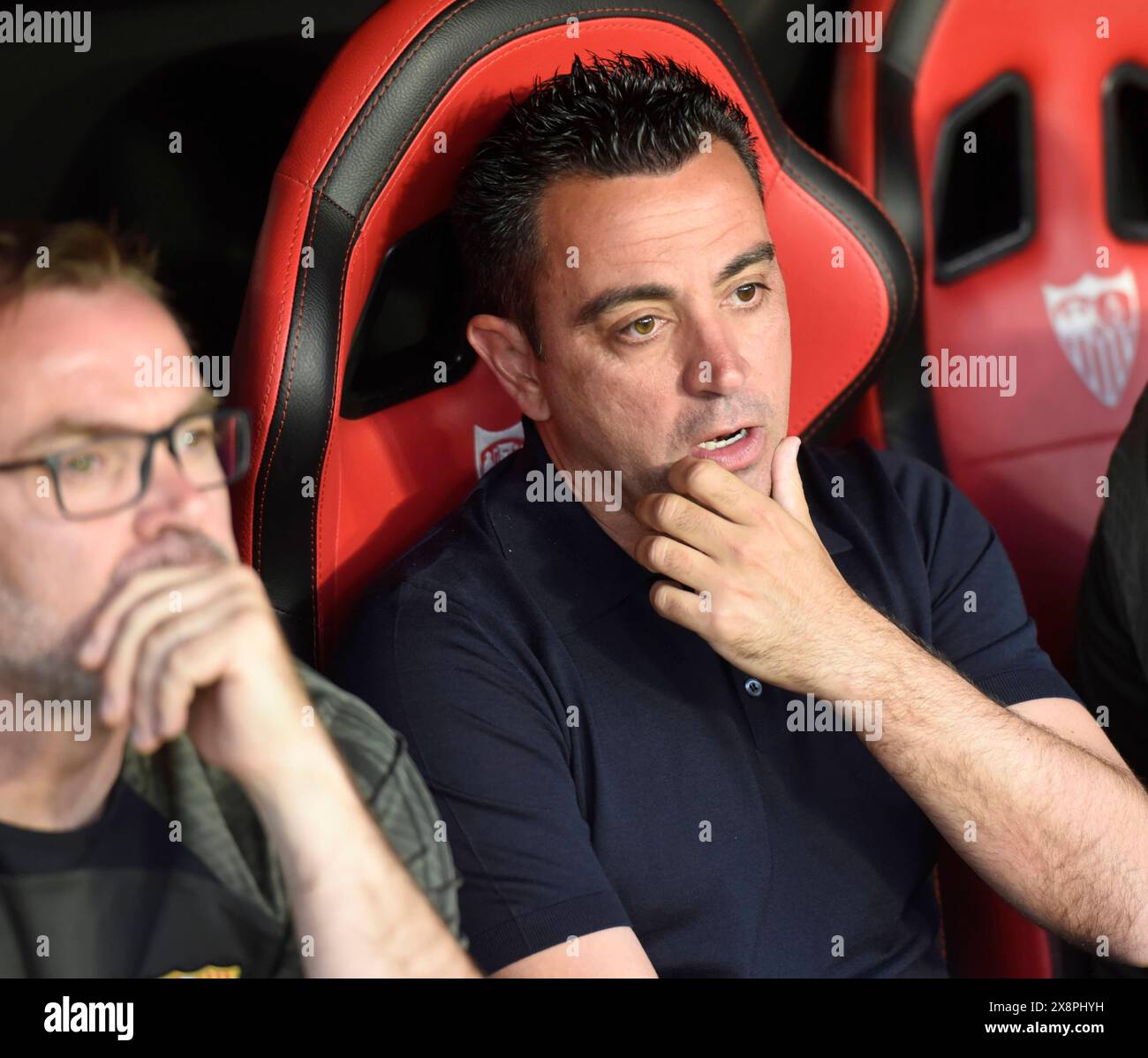 Spain La Liga soccer match Sevilla vs FC Barcelona at Ramon Sanchez ...