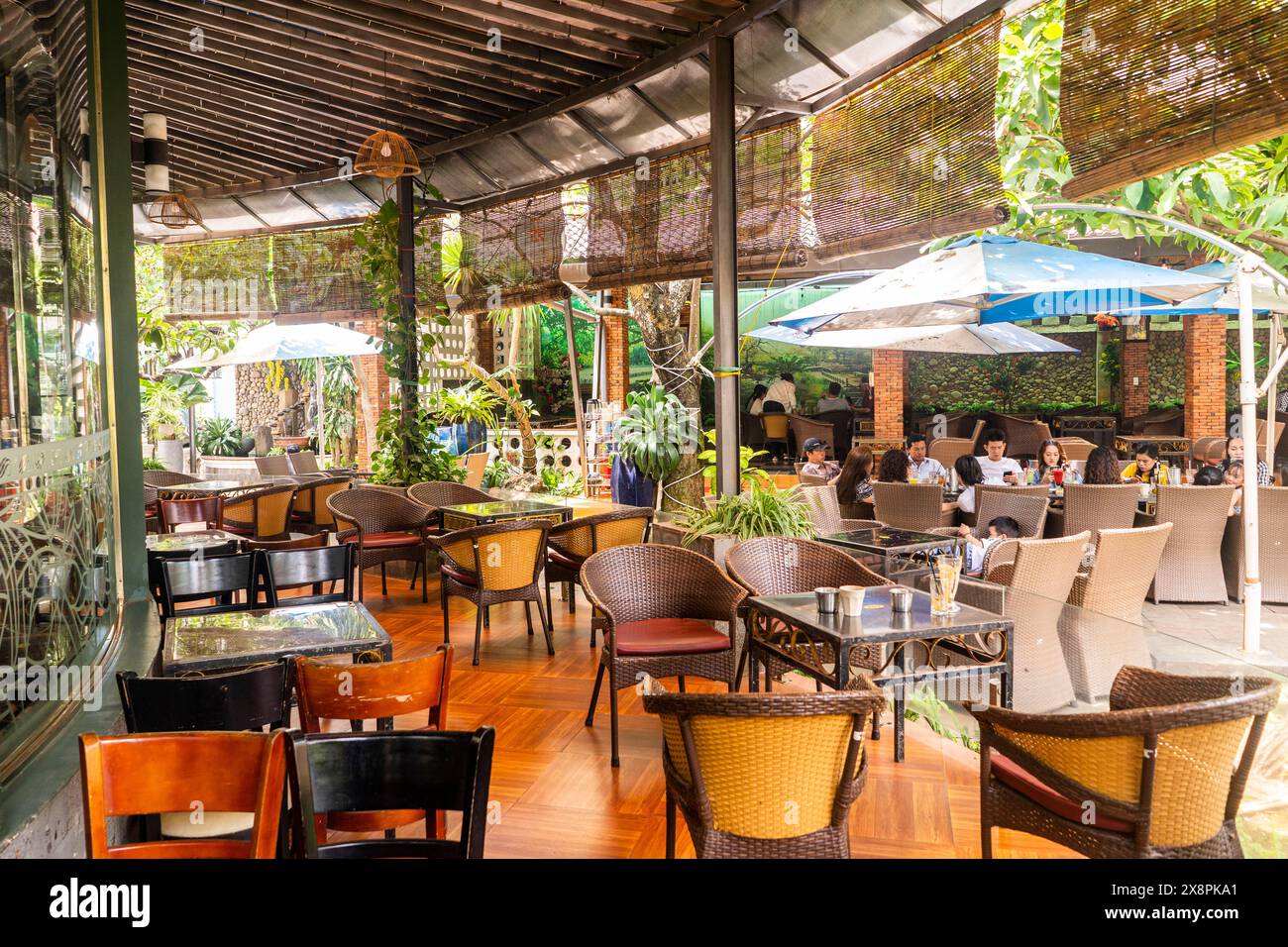Cafe in Central Vietnam Stock Photo - Alamy