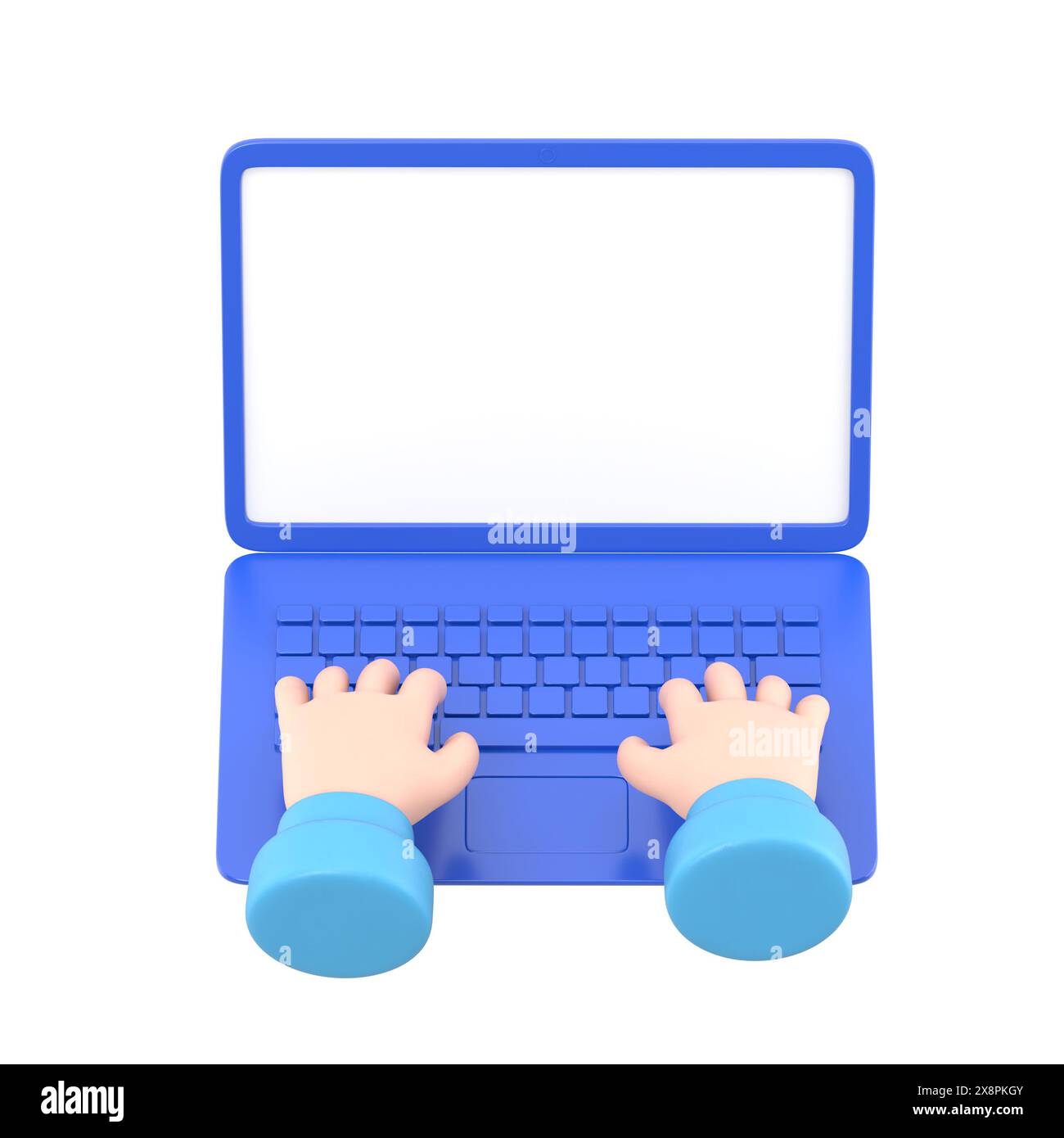 Hands on keyboard digital interface hi-res stock photography and images ...
