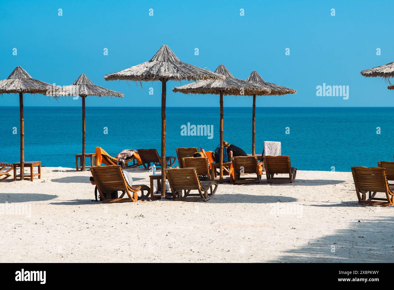 Sir Bani Yas, UAE - 5 January 2024: A serene retreat on the shores of ...