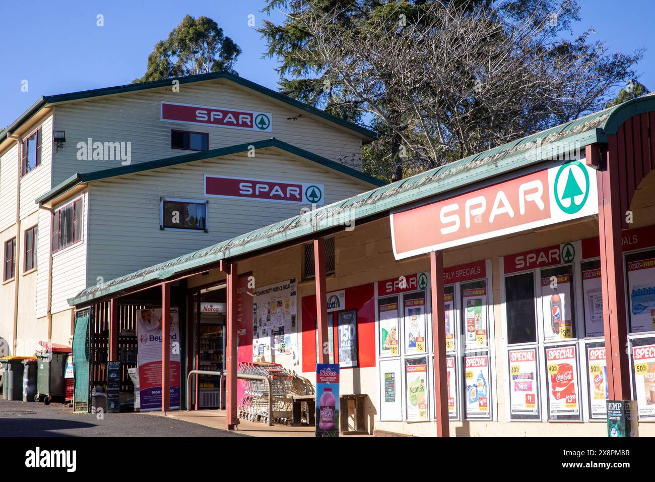 Dorrigo,australian town in northern tablelands region with local SPAR ...
