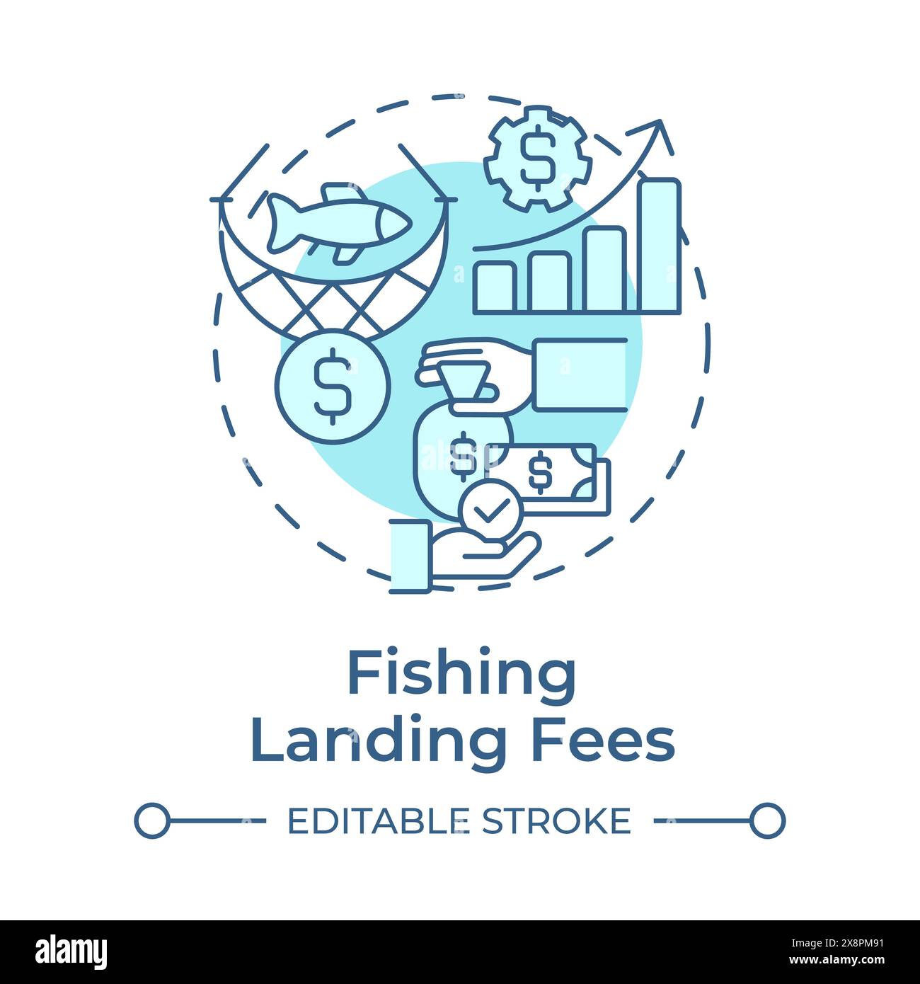 Fees landing Stock Vector Images - Alamy