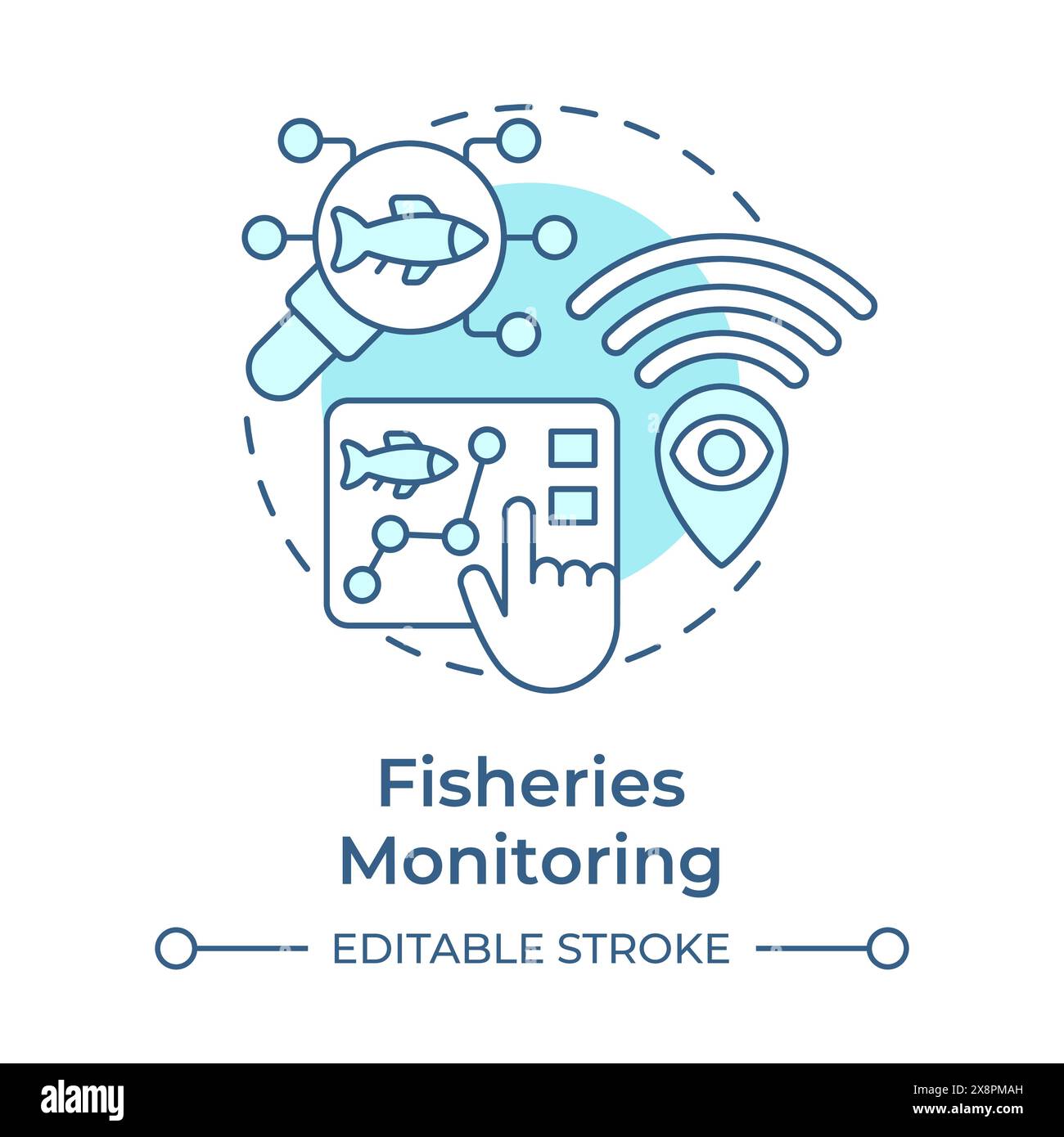Biodiversity monitoring Stock Vector Images - Alamy