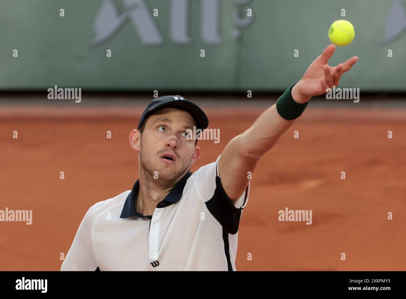 Nicolas Jarry of Chile during day 1 of the 2024 French Open, Roland ...