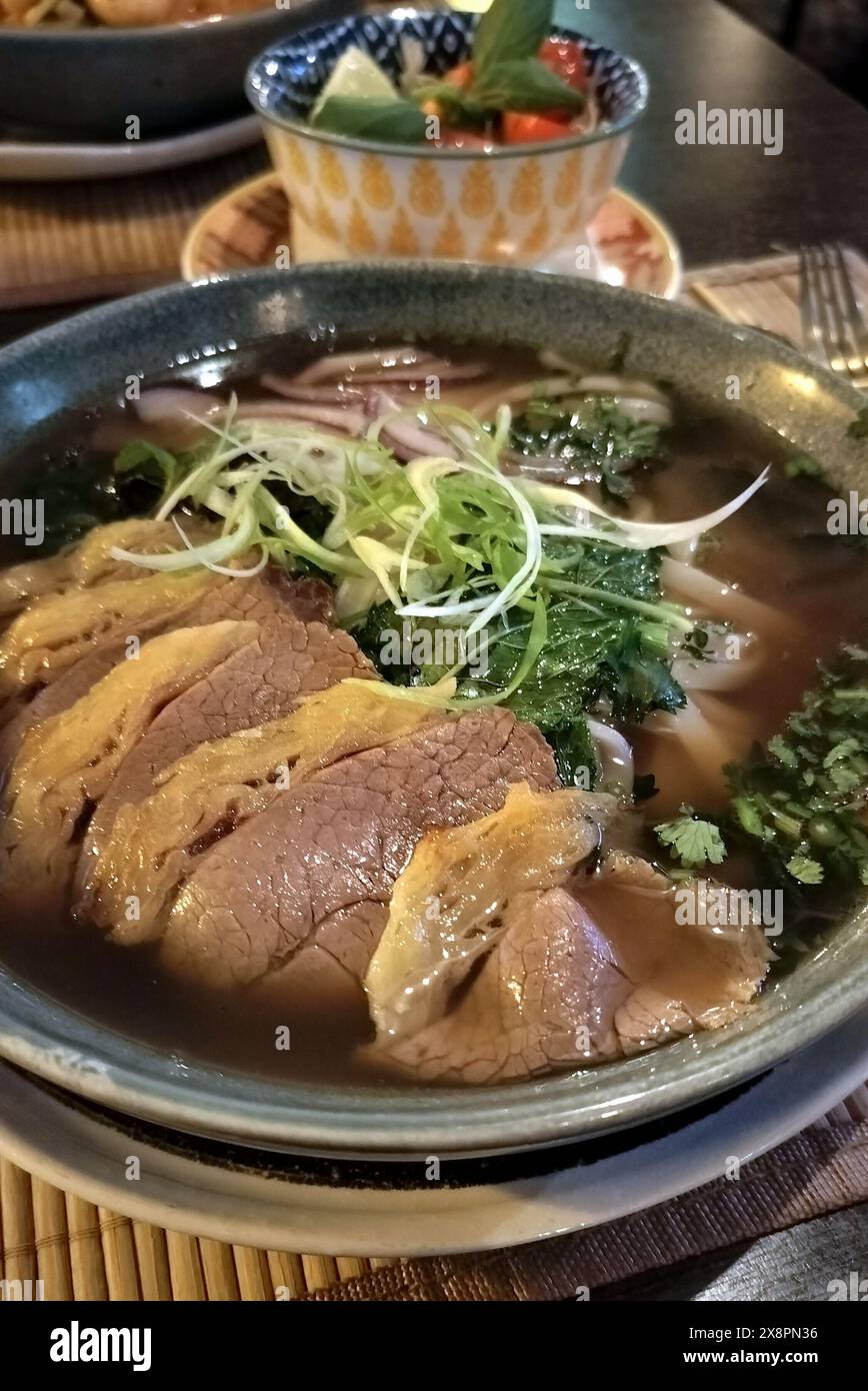 Beef brisket rice noodles hi-res stock photography and images - Alamy