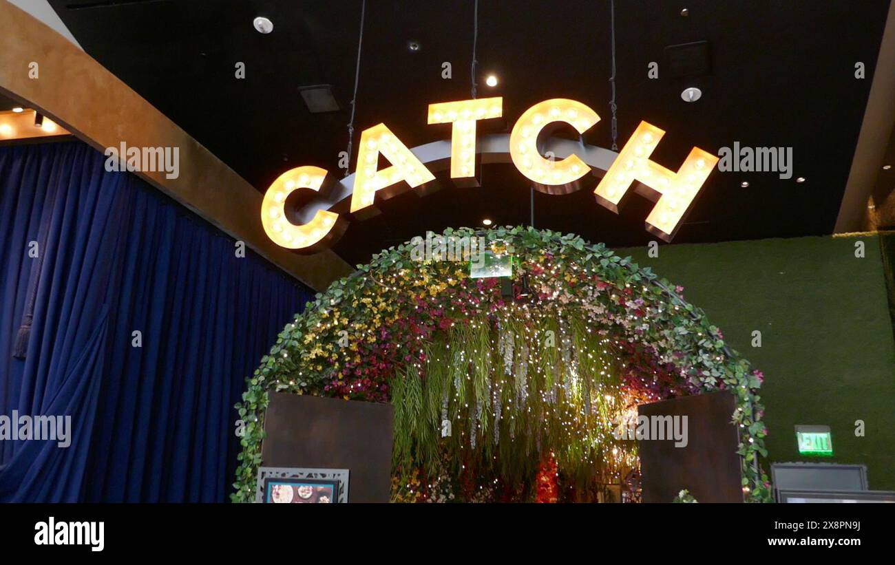 Las Vegas, Nevada, USA 15th May 2024 Catch Restaurant at Aria Hotel ...