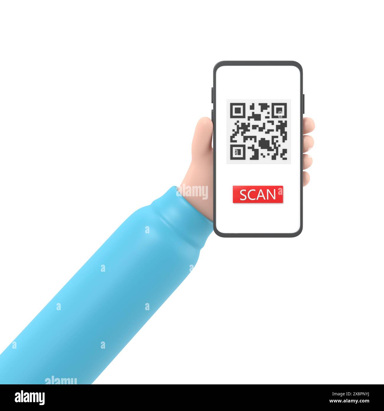 Paper qr code icon hi-res stock photography and images - Alamy