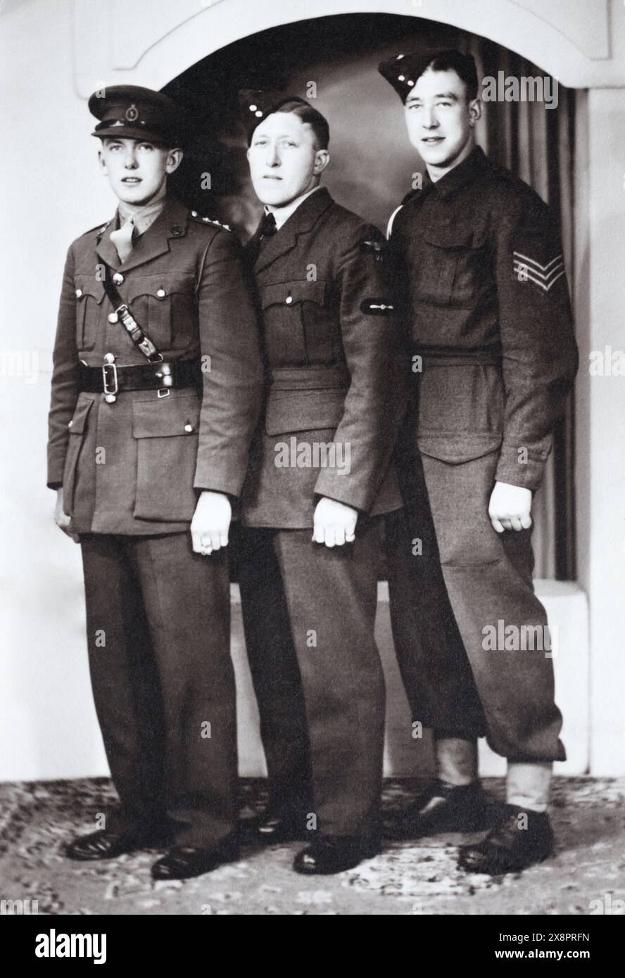 A captain in the Royal Corps of Signals, a leading aircraftman in the ...