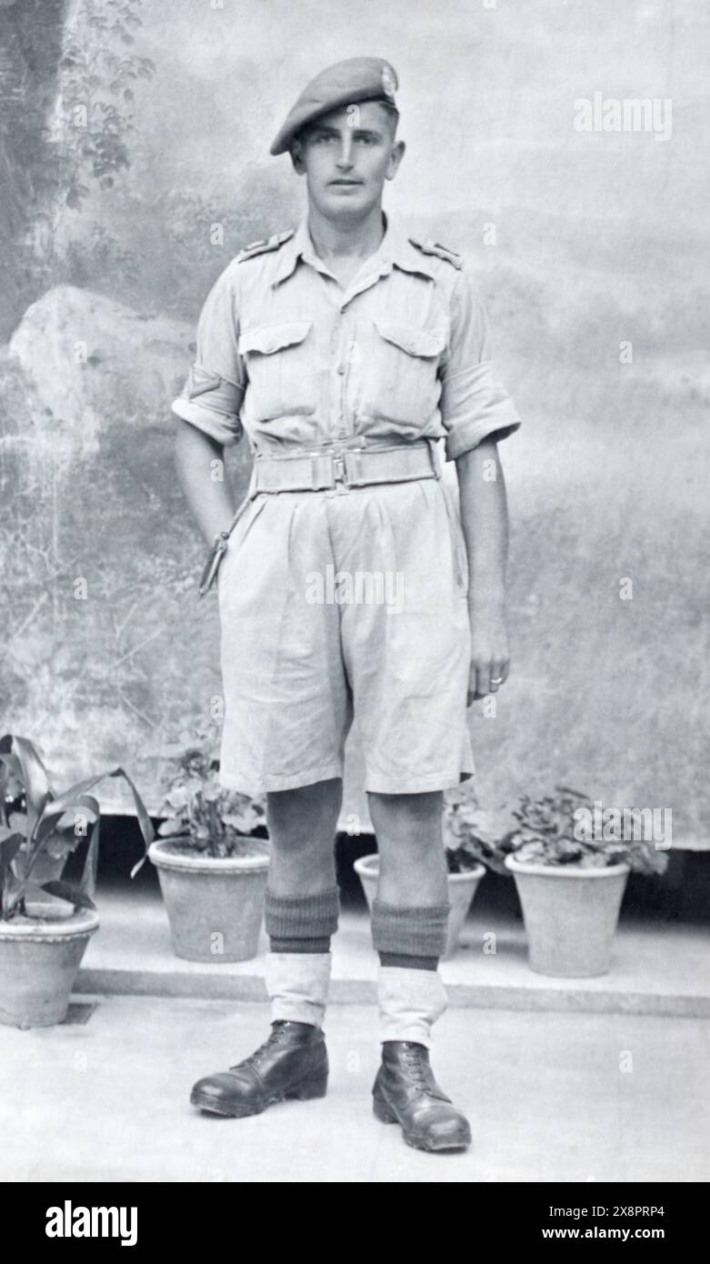 A Royal Engineers lance corporal in the 7th Armoured Division, c. 1943 Stock Photo - Alamy