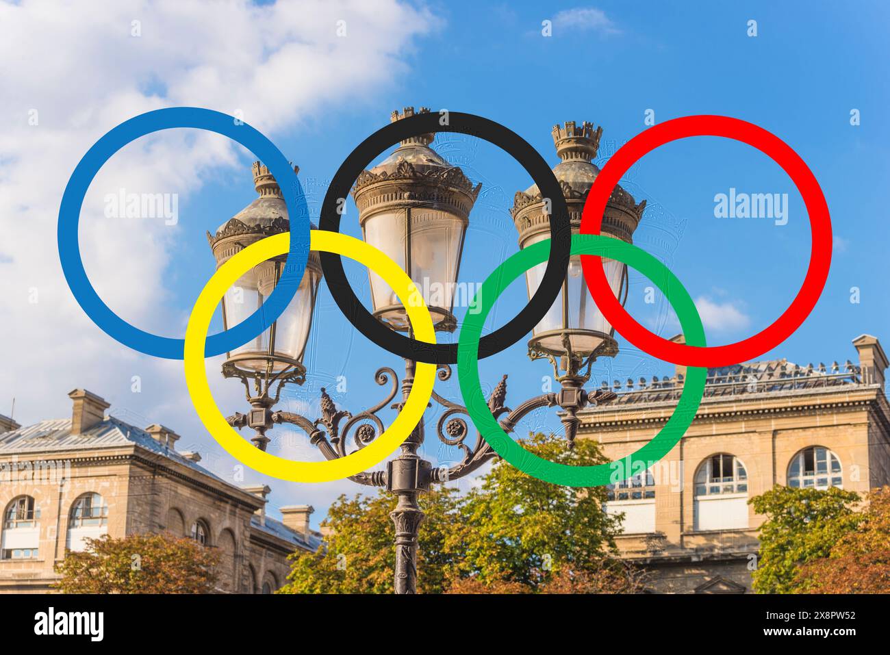 Summer olympic games 2024 in Paris concept Stock Photo - Alamy