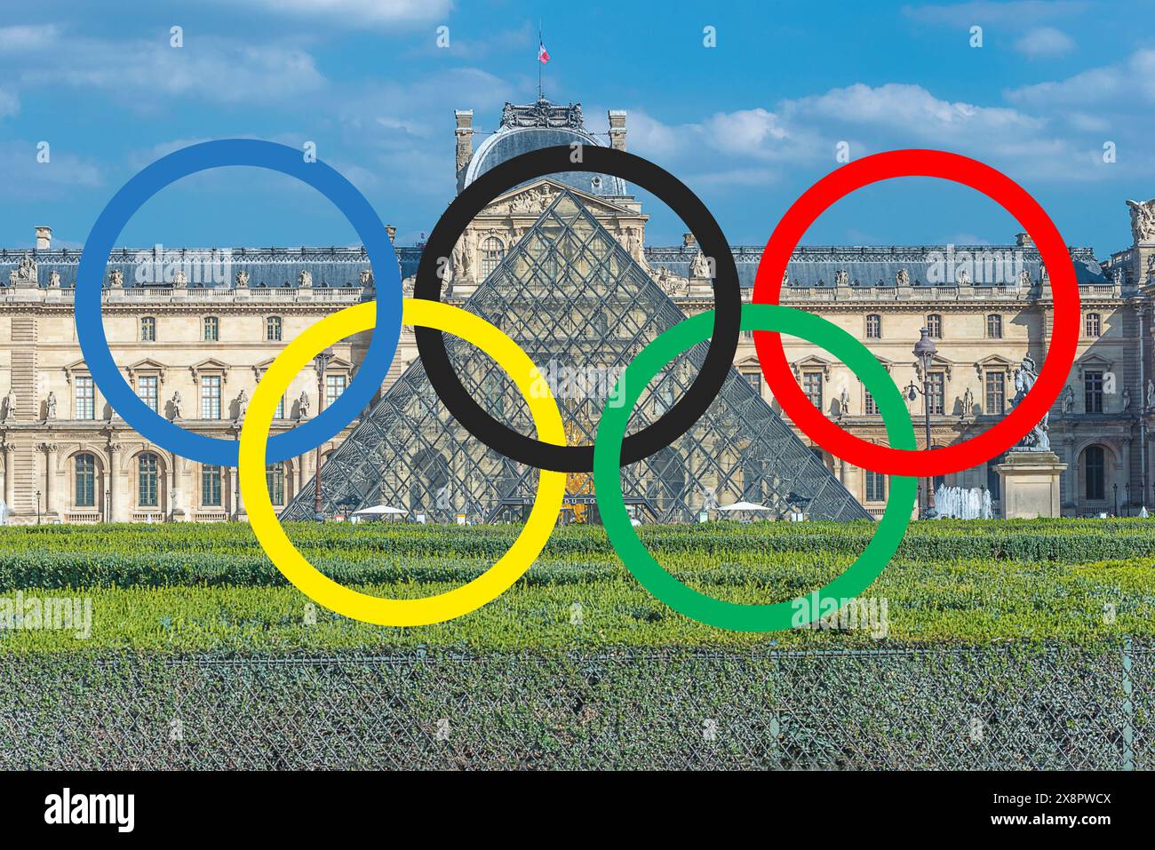 Summer olympic games 2024 in Paris concept Stock Photo - Alamy