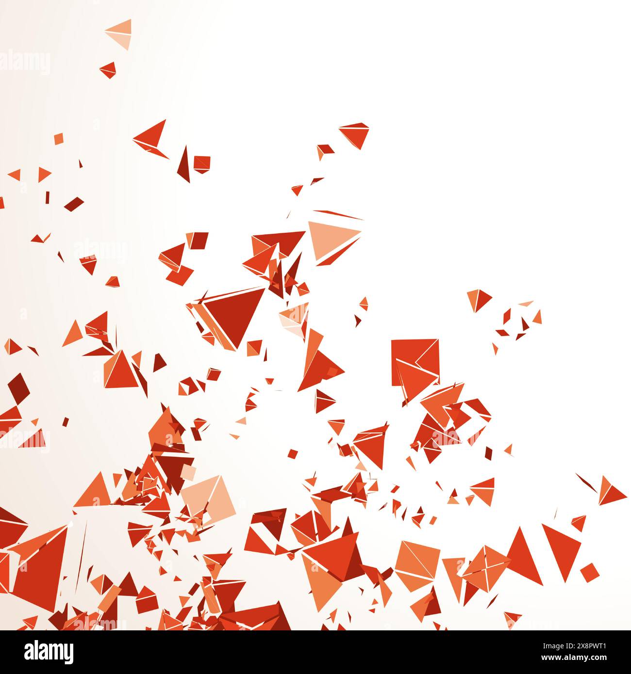 Scattered pieces Stock Vector Images - Alamy