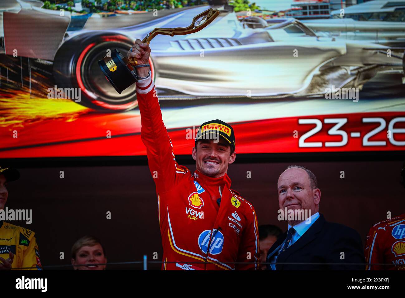 Monaco, Principality Of Monaco. 26th May, 2024. 16 Charles Leclerc ...