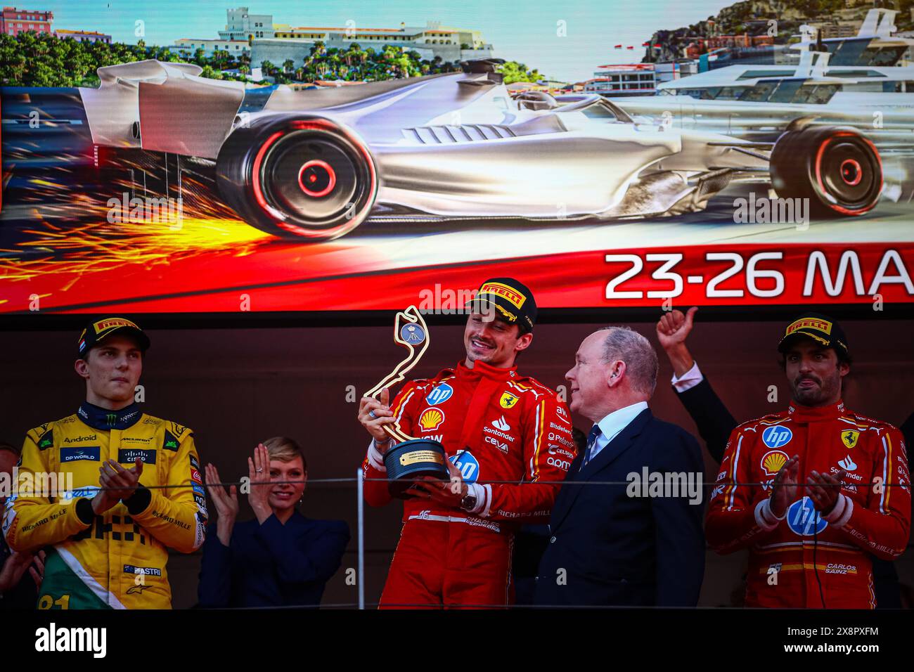 Monaco, Principality Of Monaco. 26th May, 2024. 16 Charles Leclerc ...