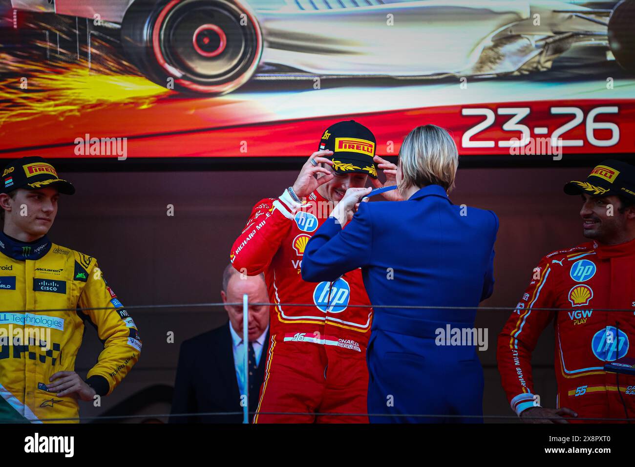 Monaco, Principality Of Monaco. 26th May, 2024. 16 Charles Leclerc ...