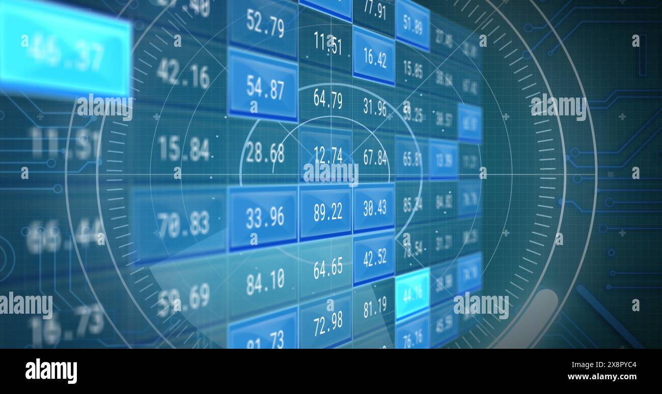 Financial data visualization hi-res stock photography and images - Alamy