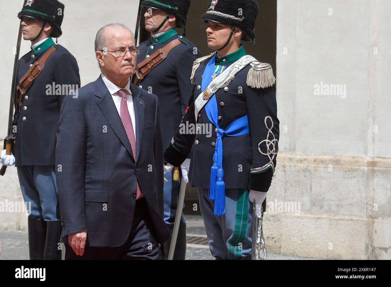 Italy, Rome, May 25, 2024 : Chigi Palace, Prime Minister Giorgia Meloni ...
