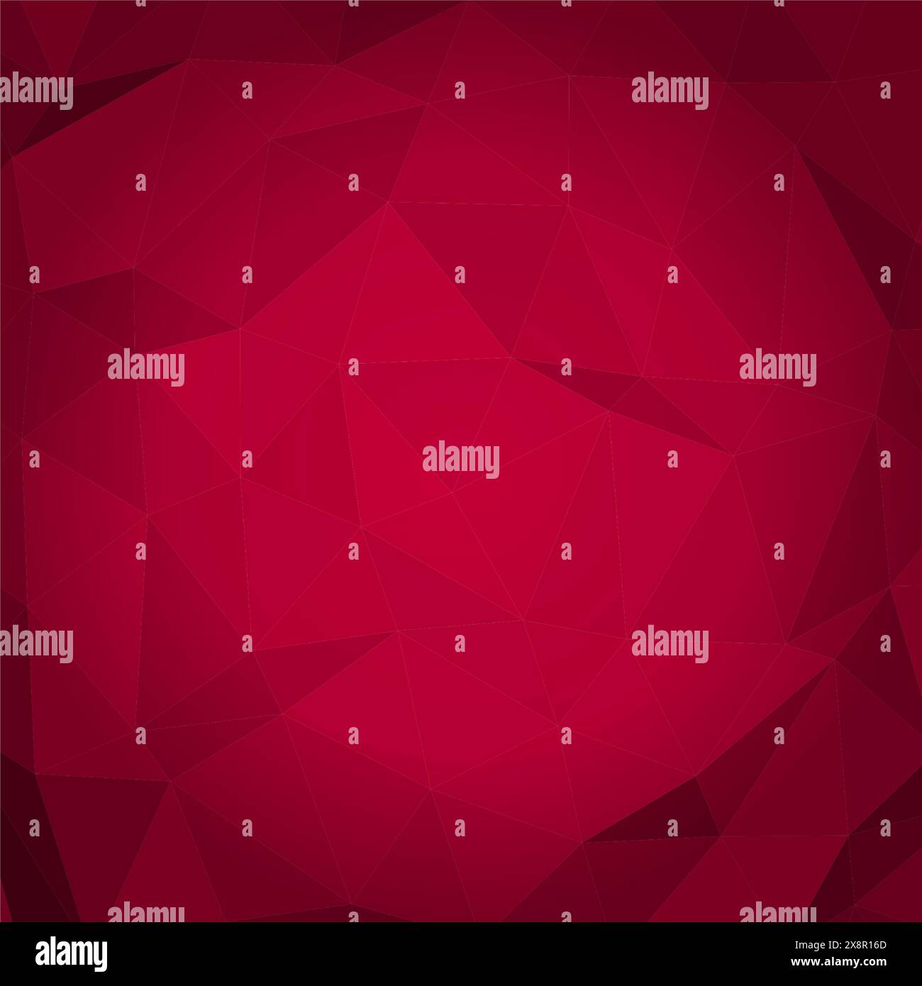 A vibrant red background with a polygonal mosaic pattern, showcasing ...