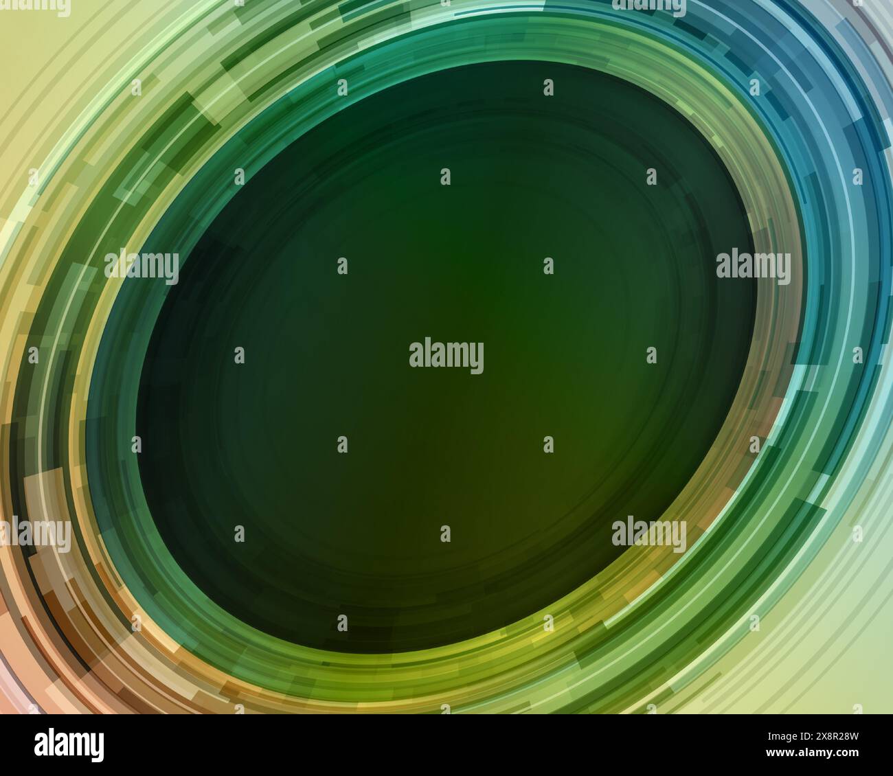 Colorful abstract waves layered Stock Vector Images - Alamy