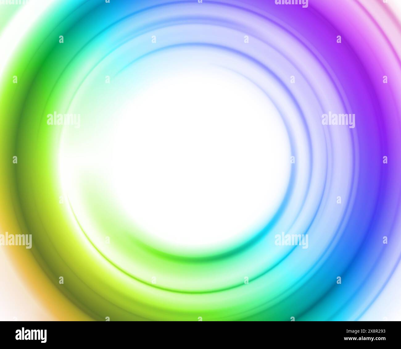 A vivid swirl with a spectrum of rainbow colors creating a mesmerizing ...