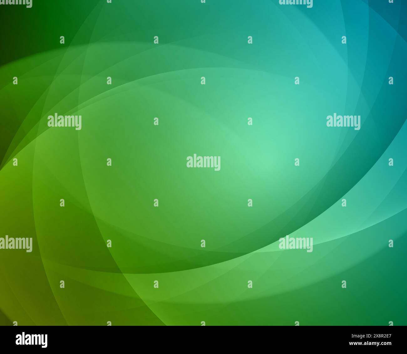 A simple yet captivating geometric design with shades of green ...