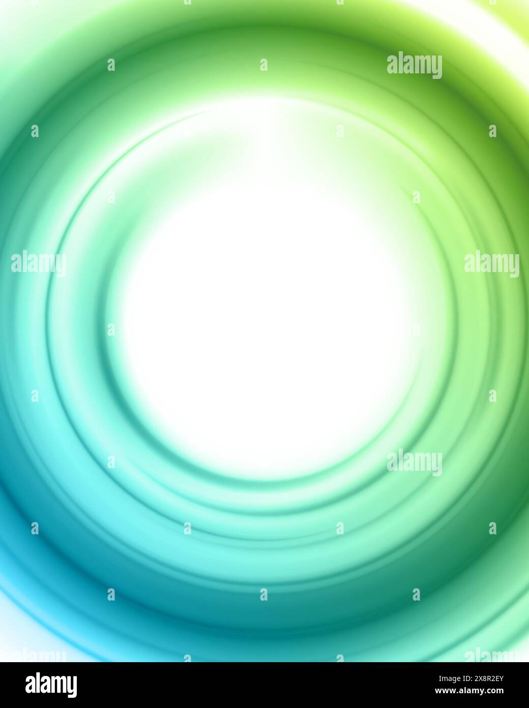 A vivid swirl with a green and blue colors creating a mesmerizing ...