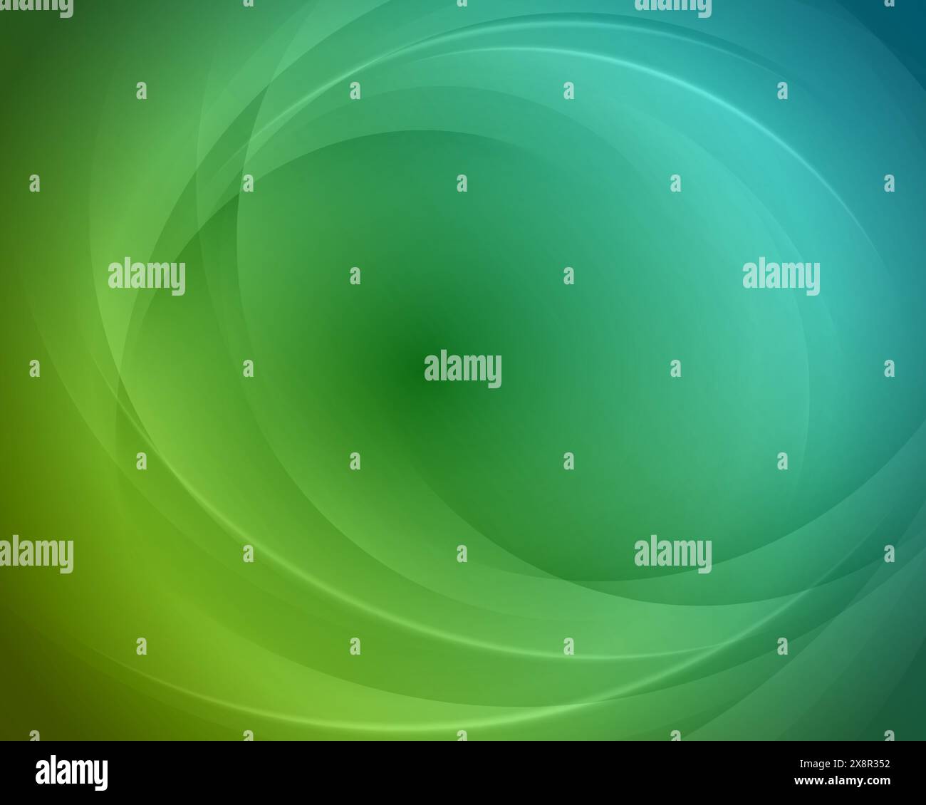 A simple yet captivating geometric design with shades of green ...