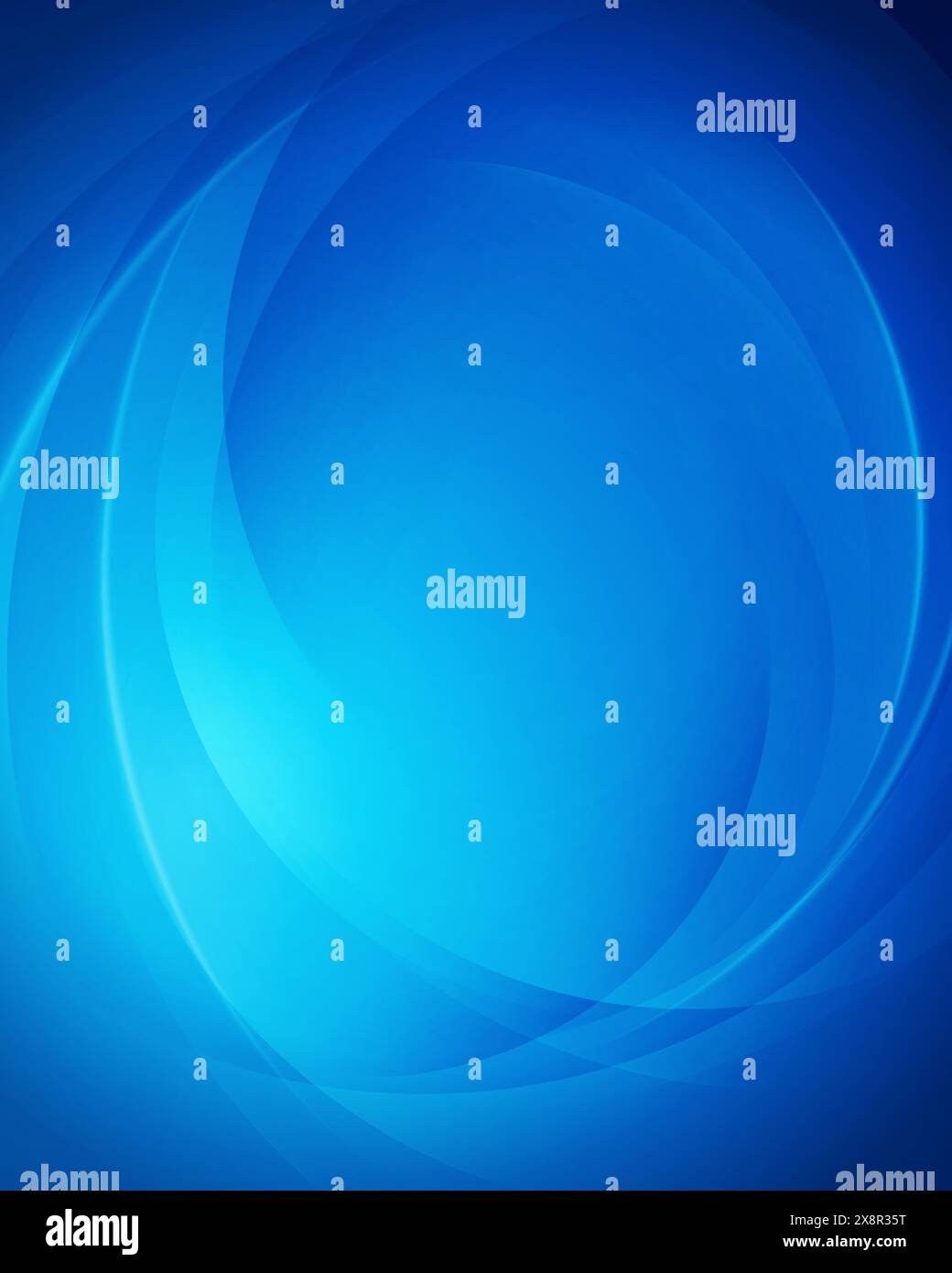 A simple yet captivating geometric design with shades of blue, creating ...