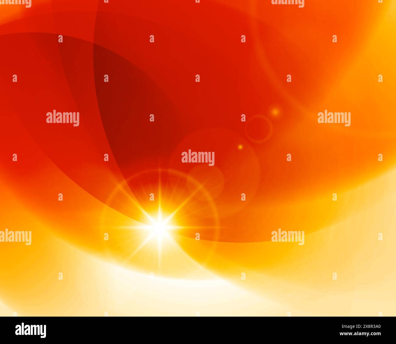 A vibrant abstract design with swirls in shades of red, orange, and ...