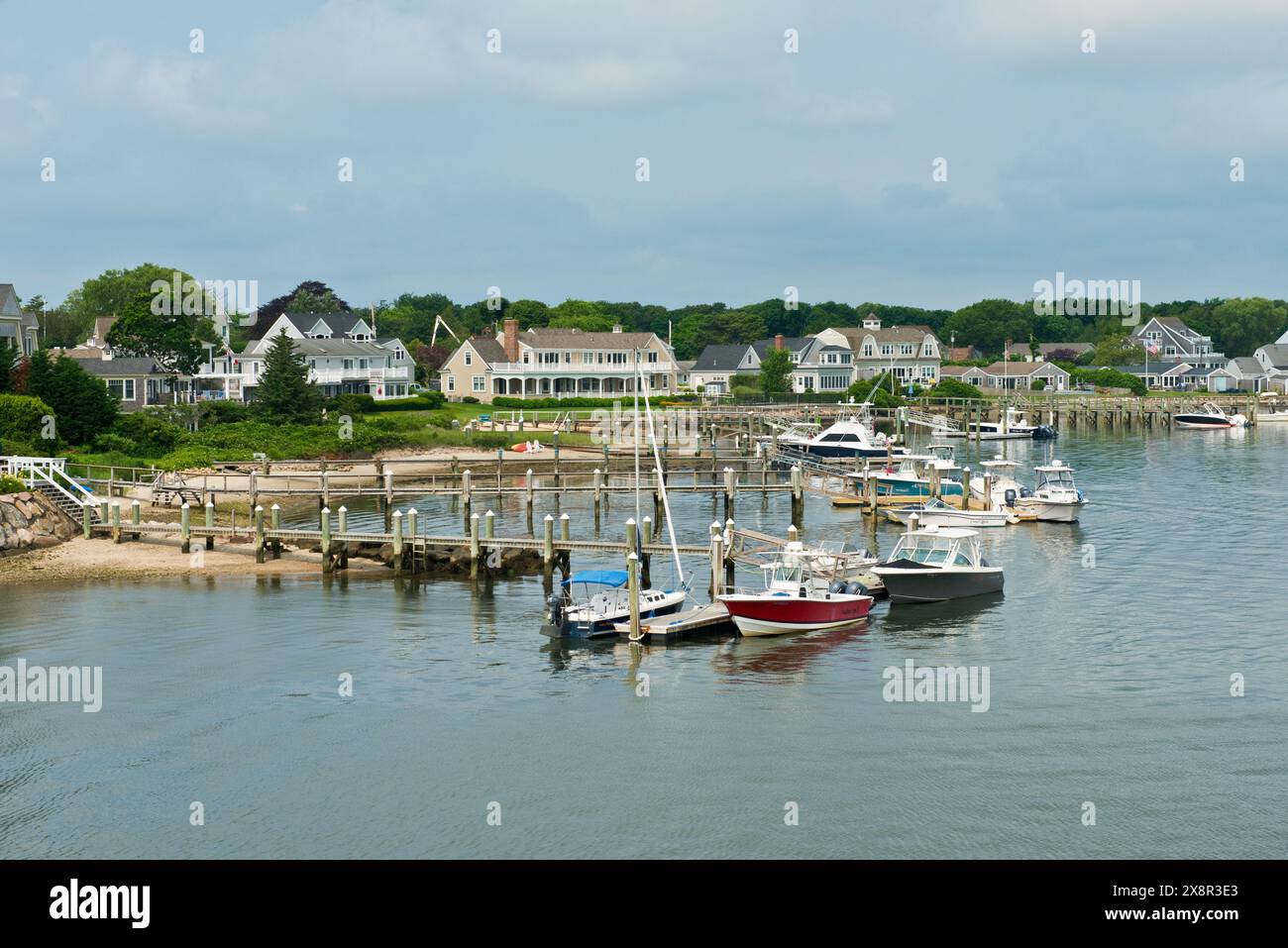 Hyannis Harbor. Hyannis, Massachusetts, United States of America Stock ...
