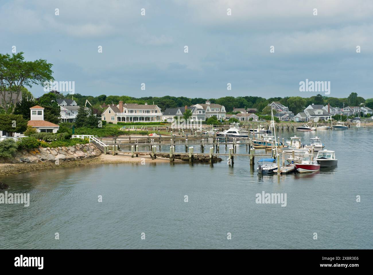 Hyannis Harbor. Hyannis, Massachusetts, United States of America Stock ...