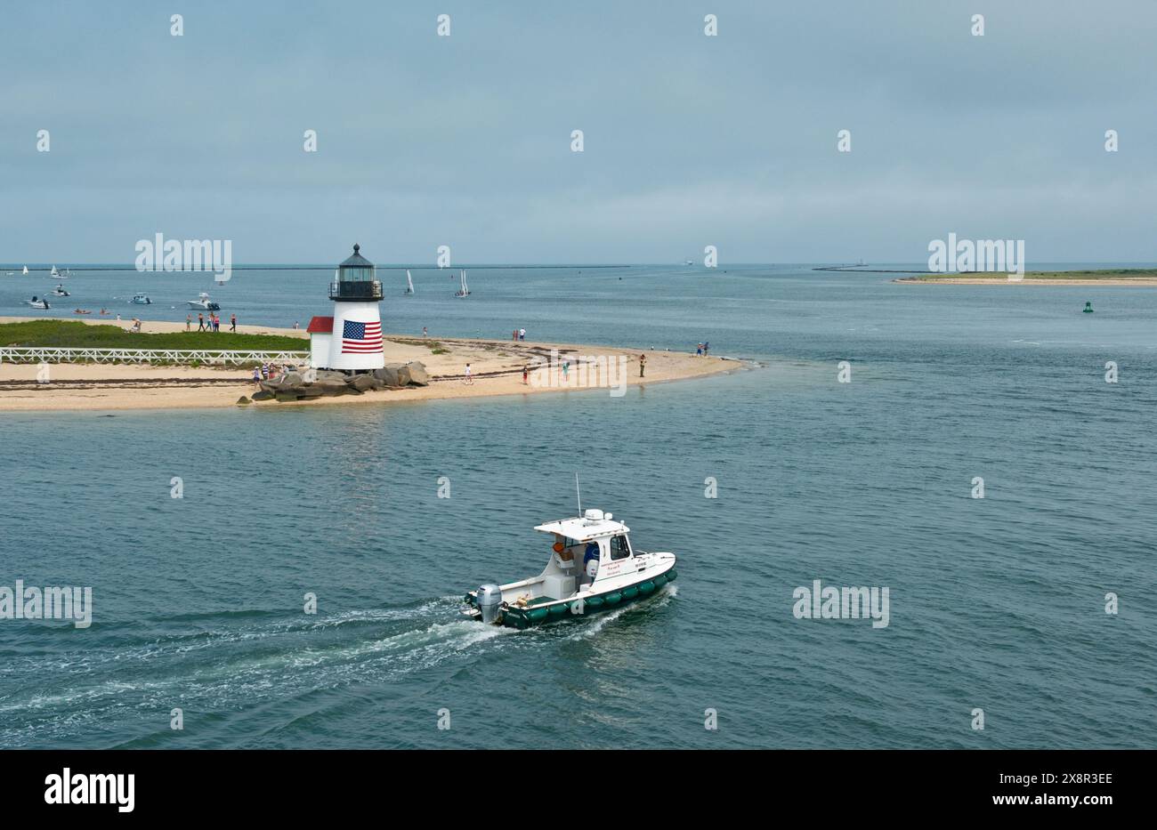 Brant Point Lighthouse. Nantucket Island, Massachesetts, United States ...