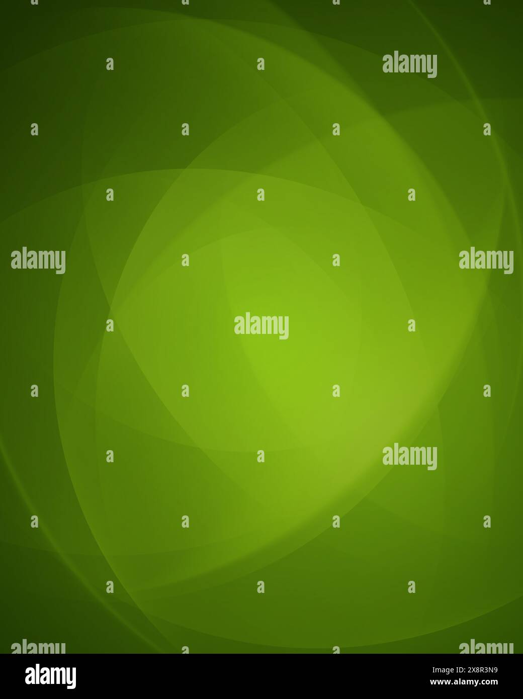 A simple yet captivating geometric design with shades of green ...